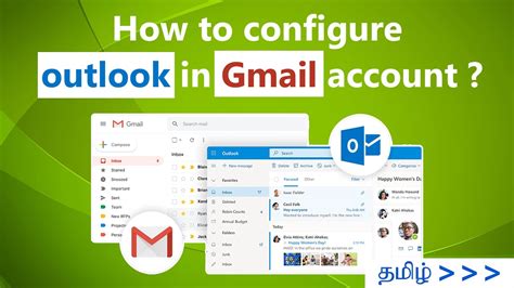 How To Configure Gmail Account In Outlook Youtube