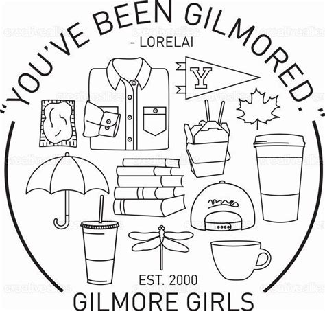 Gilmore Girls Coloring Pages For Girls Gilmore