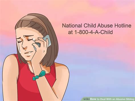 How To Deal With An Abusive Sibling 12 Steps With Pictures