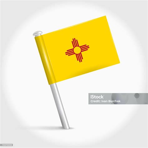 뉴멕시코 지도 핀 플래그입니다 3d 현실적인 벡터 일러스트 레이 션 3차원 형태에 대한 스톡 벡터 아트 및 기타 이미지 3차원 형태 각도 갇힌 Istock
