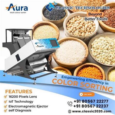Pumpkin Seed Sorting Machine At ₹ 650000piece Seed Color Sorting