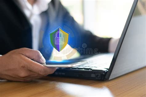 Network Security Concept User Privacy And Encryption Secure Internet