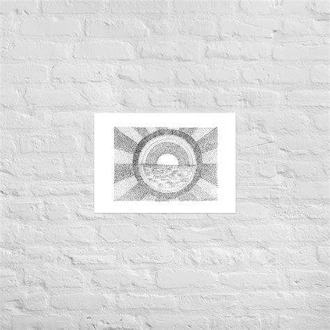 Mountain Art And Seascapes Dot Theory Design