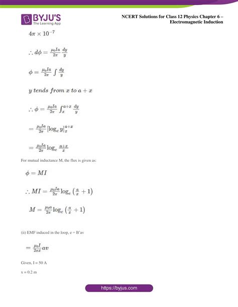 Ncert Solutions Class 12 Physics Chapter 6 Electromagnetic Induction