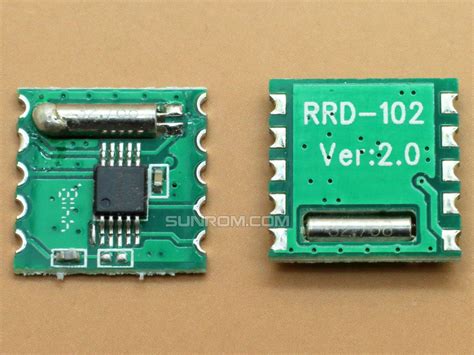 Fm Radio Receiver Module Rda5807m Rrd 102 V20 5899 Sunrom Electronics