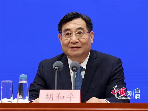 中央宣传部分管日常工作的副部长胡和平 新华网