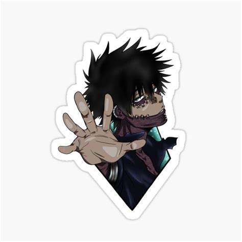 My Hero Academia Dabi Sticker For Sale By Arcadiar Redbubble