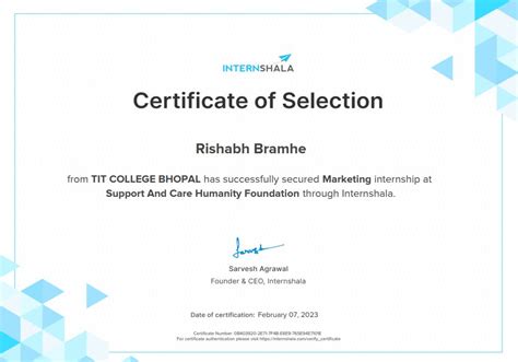 Rishabh Bramhe On Linkedin Helloconnections This Is My Internship Offer Letter At Support And