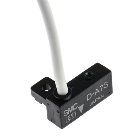 D A73l Smc Smc D A7 Series Reed Switch 3m Fly Lead Rail Mounted