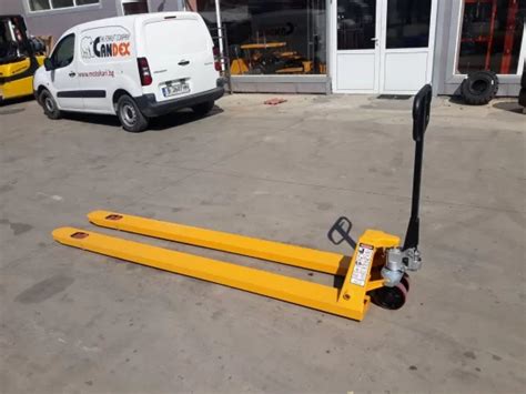 Liftex X Long дълга палетна количка №1340 КАНДЕКС мотокари палетни колички гуми наеми