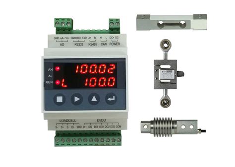 digital transmitter weight module with rs485 rs232 modbus rtu connect with load cell