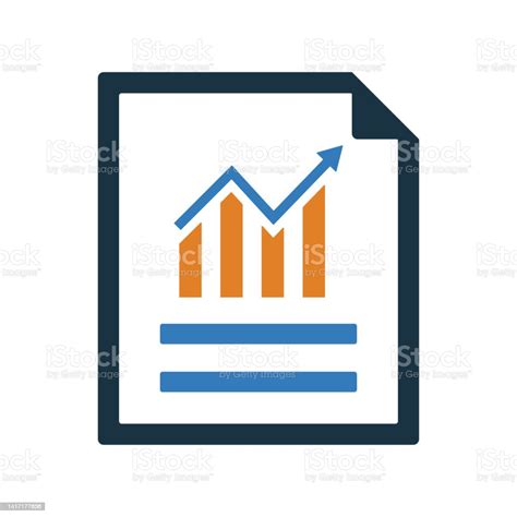 그래프 시트 아이콘 글리프 스타일 벡터 Eps 개선에 대한 스톡 벡터 아트 및 기타 이미지 개선 경제 고객 Istock