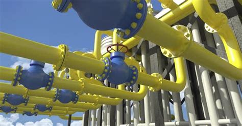 Chiller Cooling System At The Compressor Station Seamless Loop Time