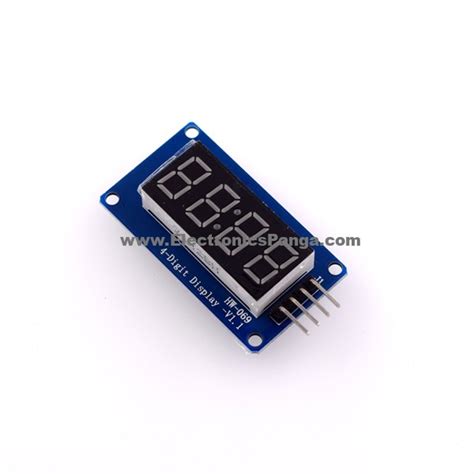 HW Digit Digital Display Module With Four Serial Driver Board Pack And Segment Bits