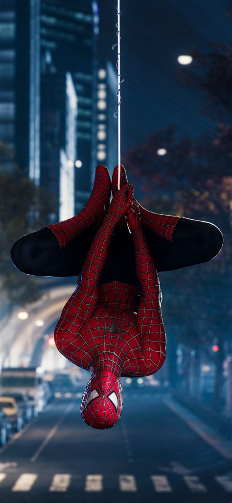 Spiderman Upside Down Png