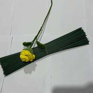 花杆手工铁丝热熔胶棒钩针花朵花束向日葵毛线编织diy制作材料包 阿里巴巴