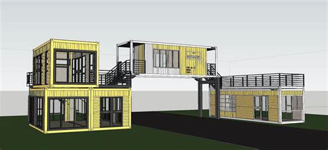 China New Hot Sale Customized Container Homes Modular Building Front