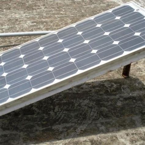 A Photograph Of Semitransparent PV Module Download Scientific Diagram