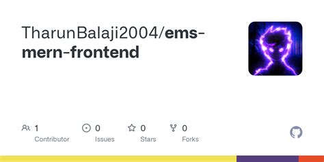 GitHub TharunBalaji2004 Ems Mern Frontend