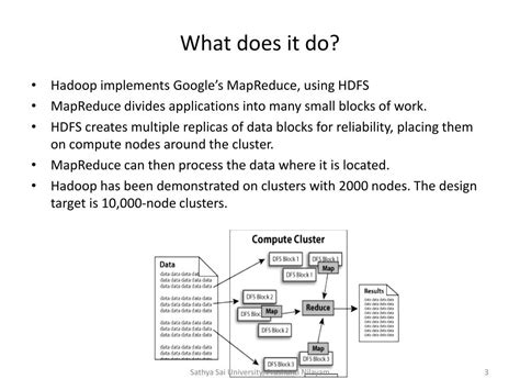 Ppt Hadoop A Software Framework For Data Intensive Computing