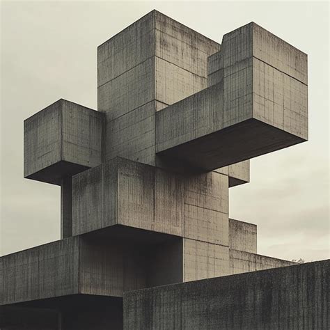 Neo Brutalism Premium Ai Generated Image