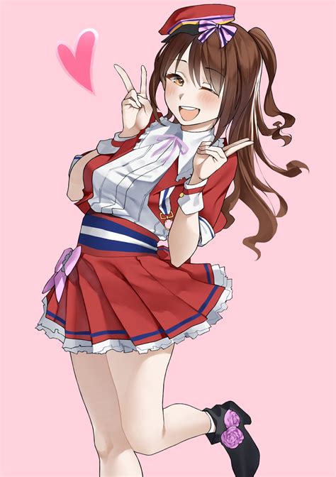 Shimamura Uzuki Idolmaster And 1 More Drawn By Sayaendo27 Danbooru