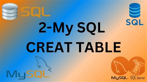 2mysqlcreattable Youtube