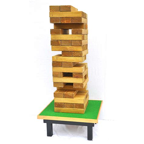 Giant Jenga Pops Games