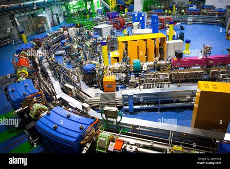 View Of The Synchrotron Or Circular Particle Accelerator Of A