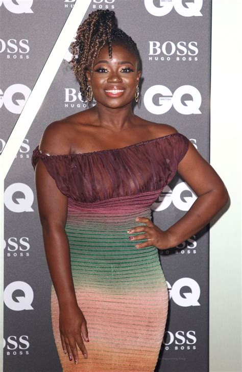 Clara Amfo Shows Off Her Nude Tits At The Gq Men Of The Year Awards 10