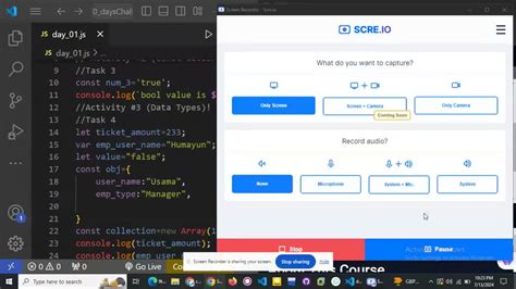 Tabban Ghani On Linkedin Day1 30dayschallenge Chaiaurcode Day1 Let Const Var 8tasks