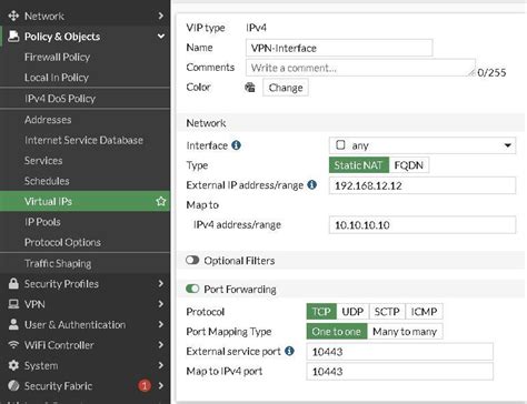 Technical Tip Ssl Vpn Connection To A Loopback In Fortinet Community
