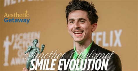 Timothée Chalamet Smile Transformation