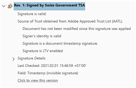 Pdf How To Enable Ltv For A Timestamp Signature Stack Overflow