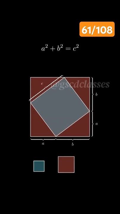 61 108 Pythagoras Pramey Viral Maths Formula Science Youtube