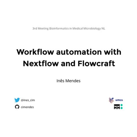 Workflow Automation With Nextflow And Flowcraft