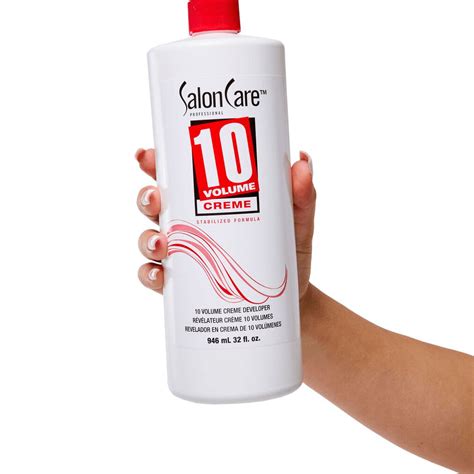 Salon Care 10 Volume Creme Developer 320 Oz Color Developers
