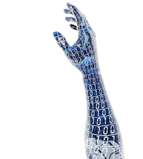 Premium Photo Artificial Intelligence Concept With An Arm Made Of Binary Code