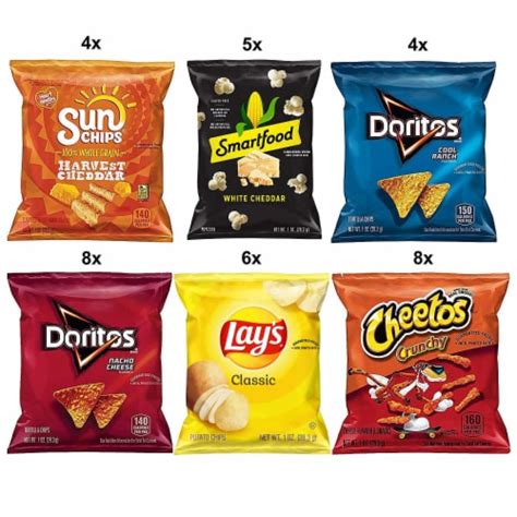 Frito Lay Classic Mix Variety Pack 35 Count 1 Case Qfc