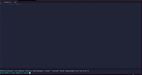 Unable To Cargo Workspace · Issue 375 · Williambomannvim Lsp Installer · Github