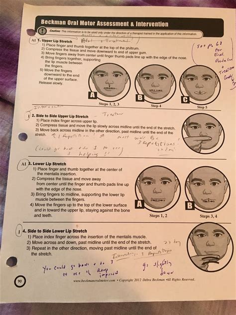 Oral Motor Assessment Intervention Speech Therapy Activities Early Intervention Speech