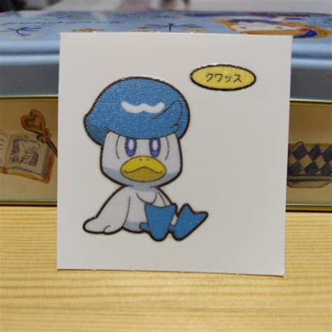 Yahooオークション ポケモンデコキャラシール 198弾 クワッス