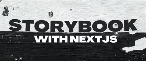 How To Setup Storybook With Nextjs Dev Community