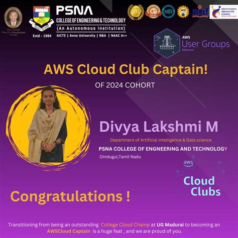 Aws Divya Lakshmi
