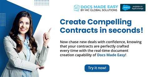 Docs Made Easy On Linkedin Salesforce Document Generation Tool