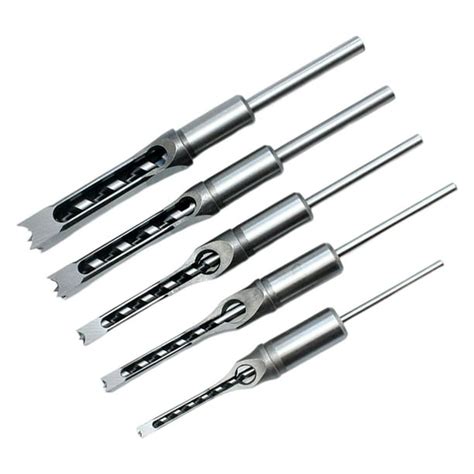 Broca De Agujero Cuadrado Sunnimix De Madera Duradera Brocas De Barrena Giratoria De Cincel De