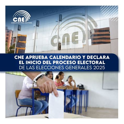 Cne Aprueba Calendario Y Declara El Inicio Del Proceso Electoral De Las
