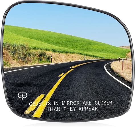 Passenger Right Side Heated Mirror Glass Fits For Chrysler