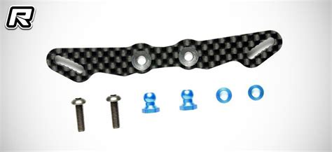 Red RC Tamiya TB 05 TRF Damper Carbon Shock Stays