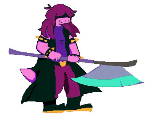 Susie Deltarune Pixel Art By Mangooniee On Deviantart